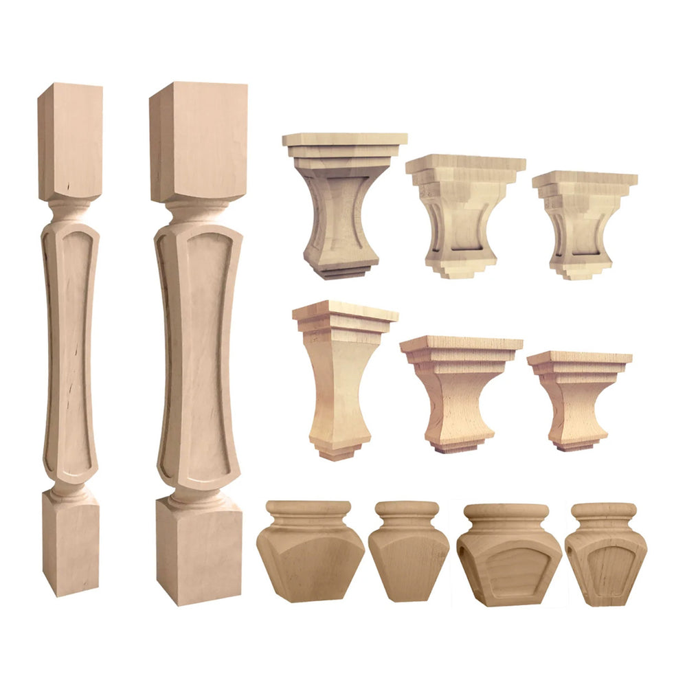 Fancy Table Legs | Table Legs, Corbels, Bun Feet, Floating Shelves